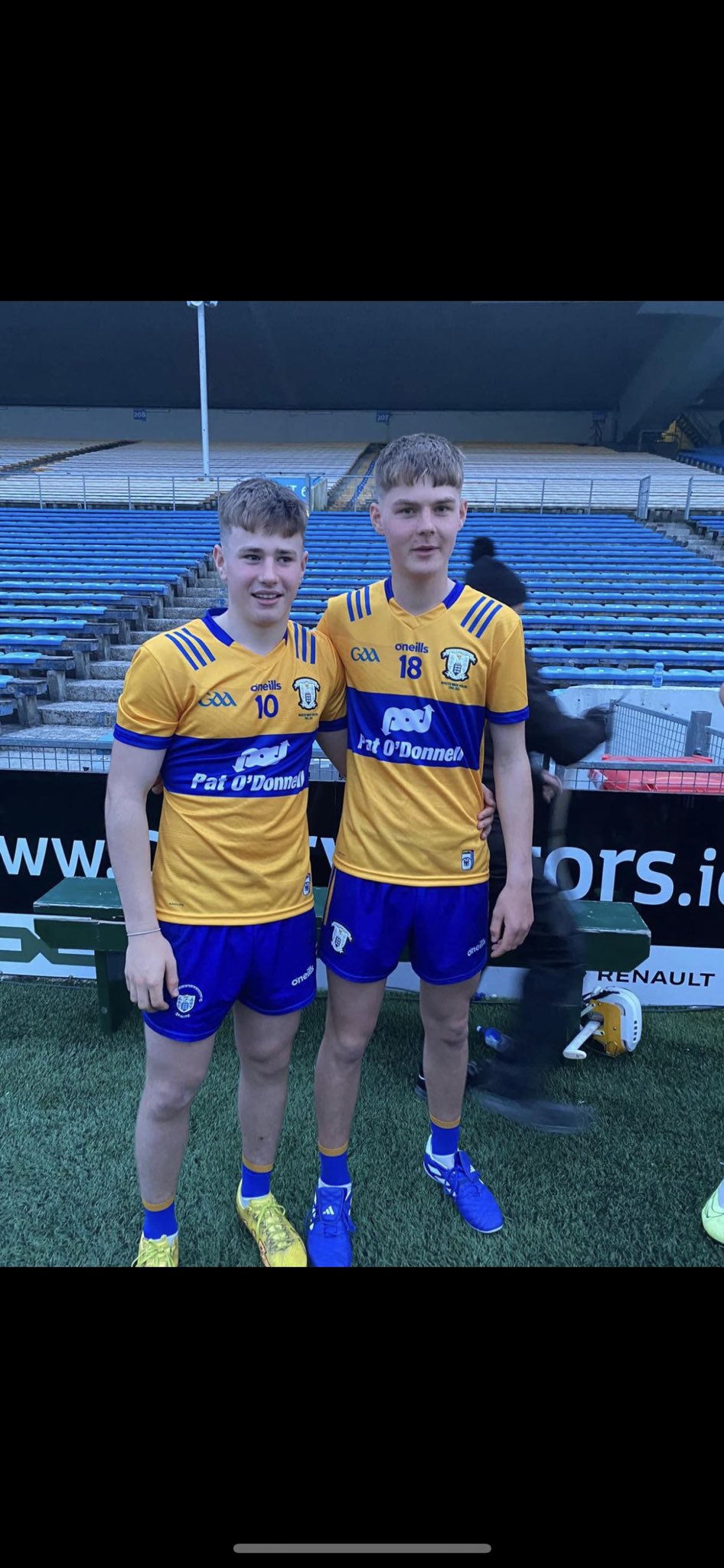 Best of Luck Ronan and Robert - Ennis National School