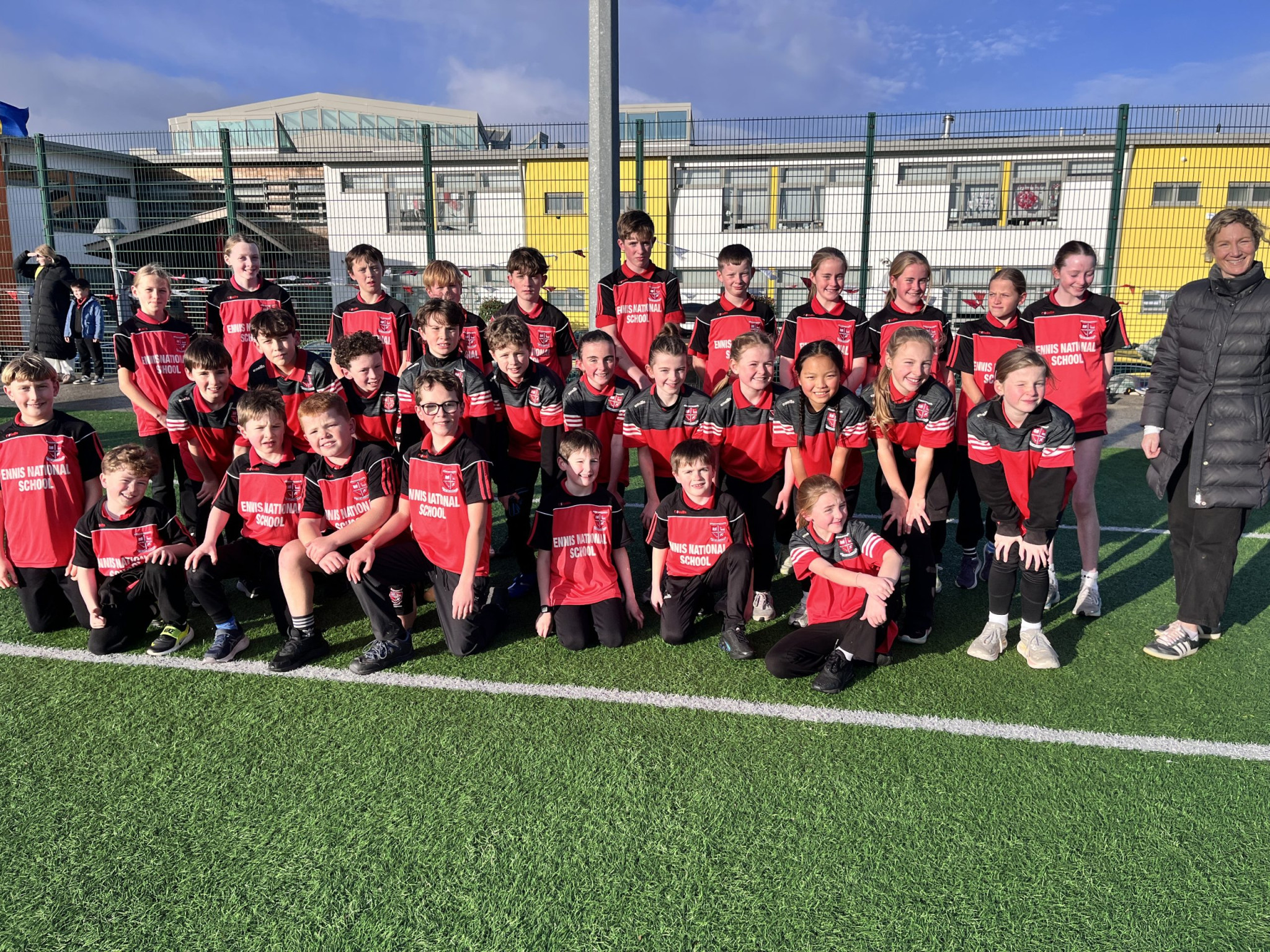 Celebrating our Athletic and Football Successes - Ennis National School